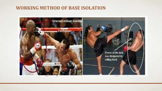 Base Isolation of Structure. | PPTX | Civil Engineering Industry ...