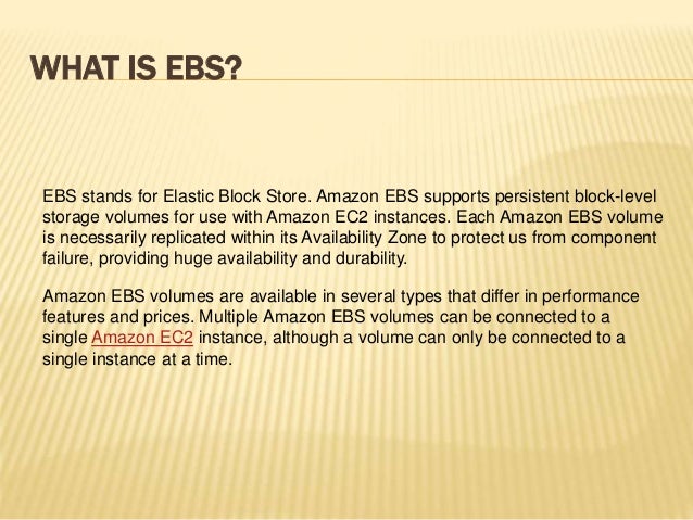 What is ebs | PPTX