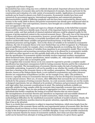 What is econometrics | DOC