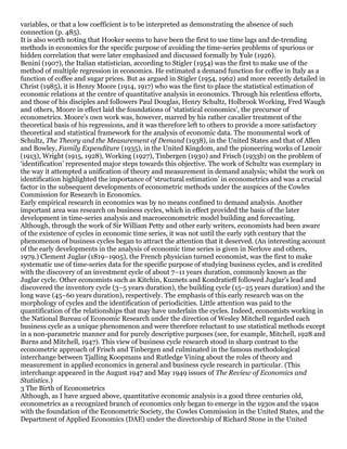 What is econometrics | DOC