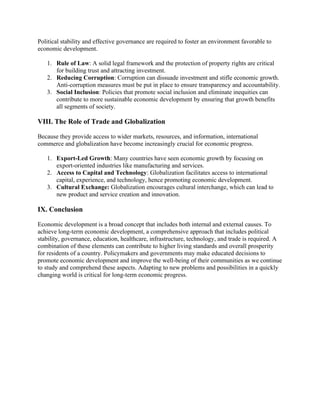 What is Economic Development and Its Valuable Determinants.pdf