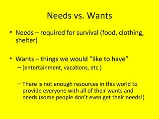 What Is Economics | PPT