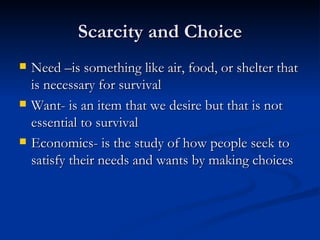 What Is Economics | PPT