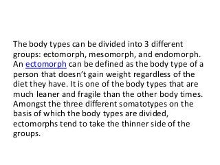 What is Ectomorph? | PPT