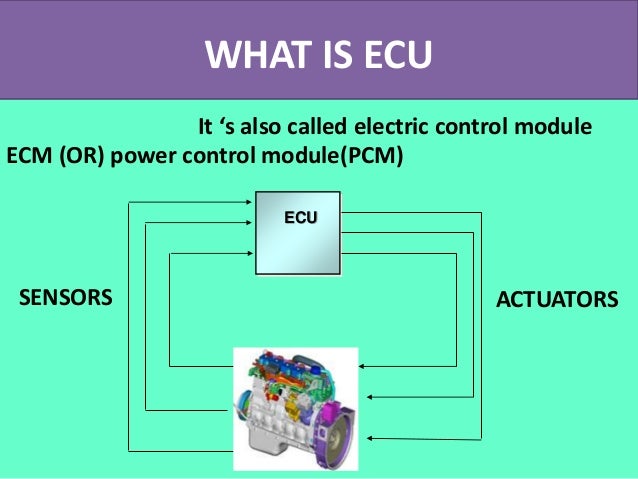 engine control unit (ECU)