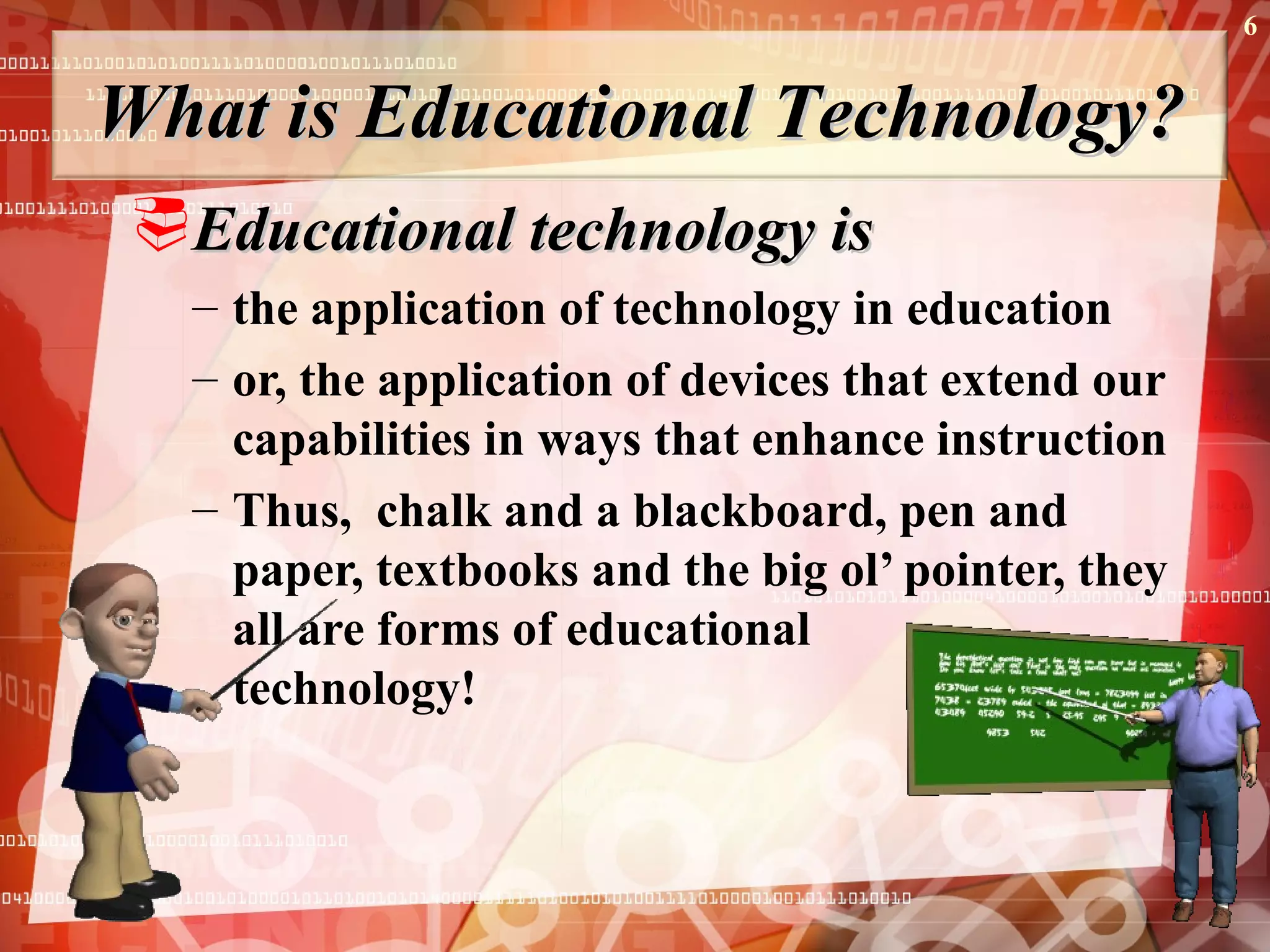 What is Educational Technology | PPT