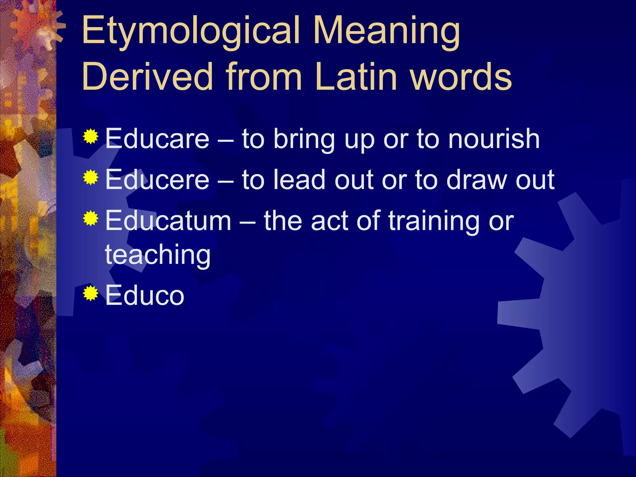 What Is Education | PPT