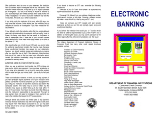What is electronic_banking_mini | DOC | Credit Cards | Personal Debt