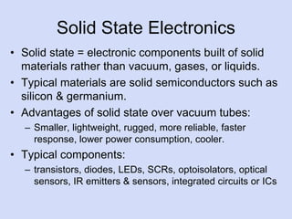 Advanced Electronics - What is electronics? | PPT