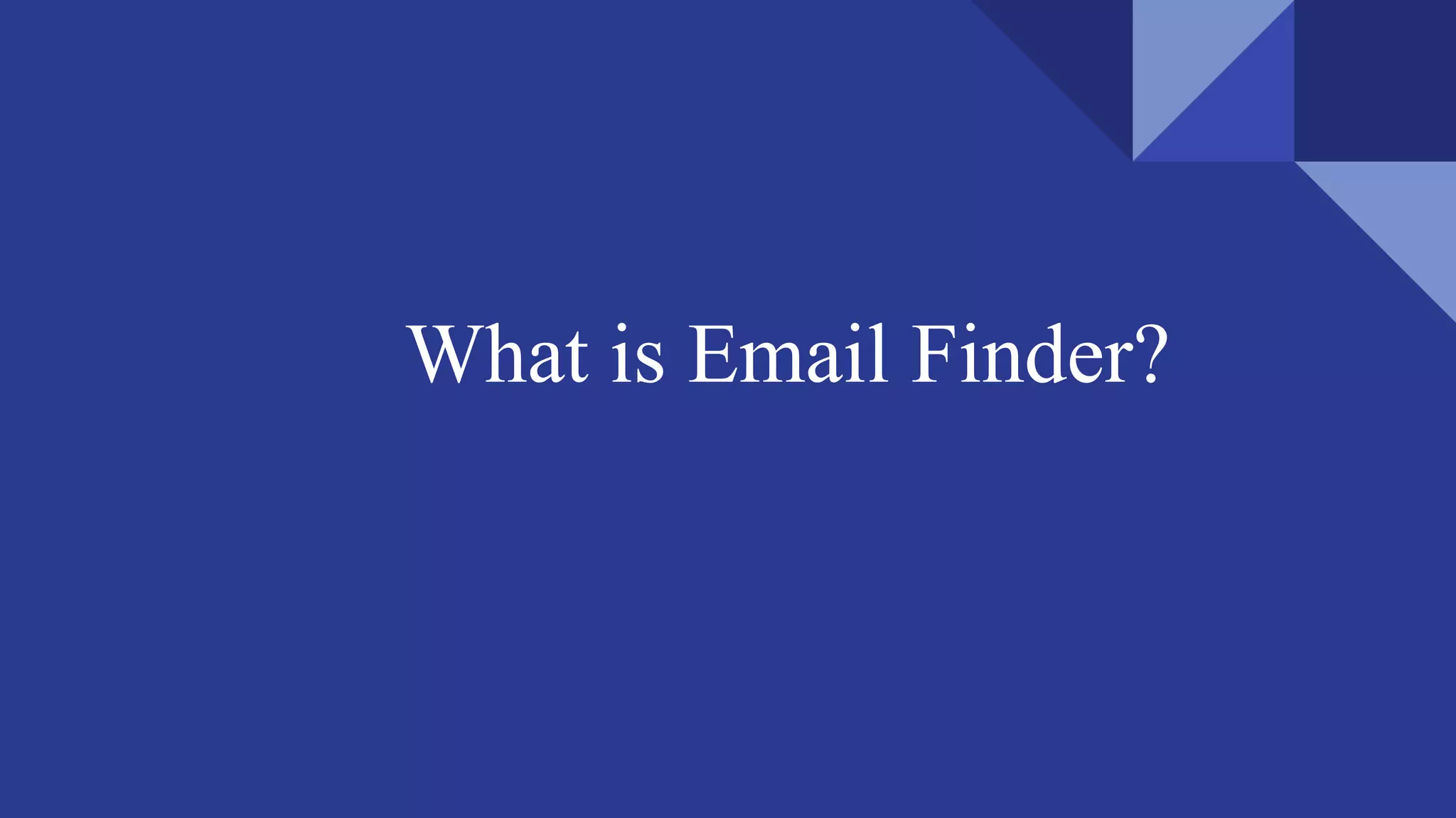 What is Email Finder_.pdf