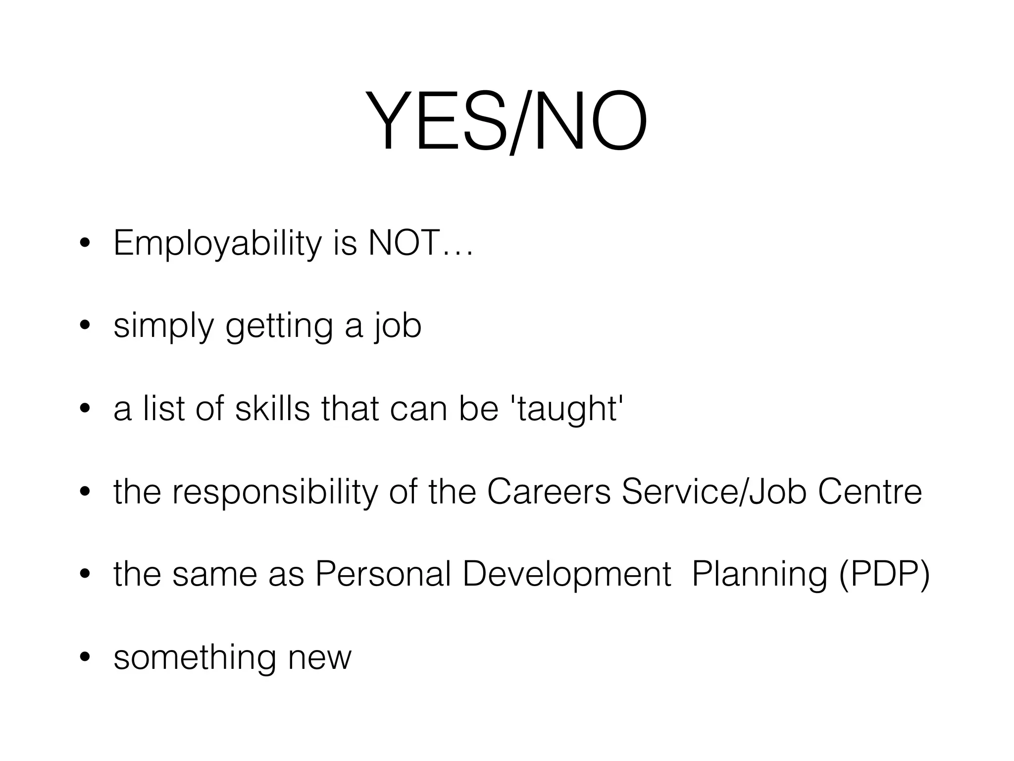What is employability? | PDF