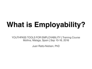 What is employability? | PDF