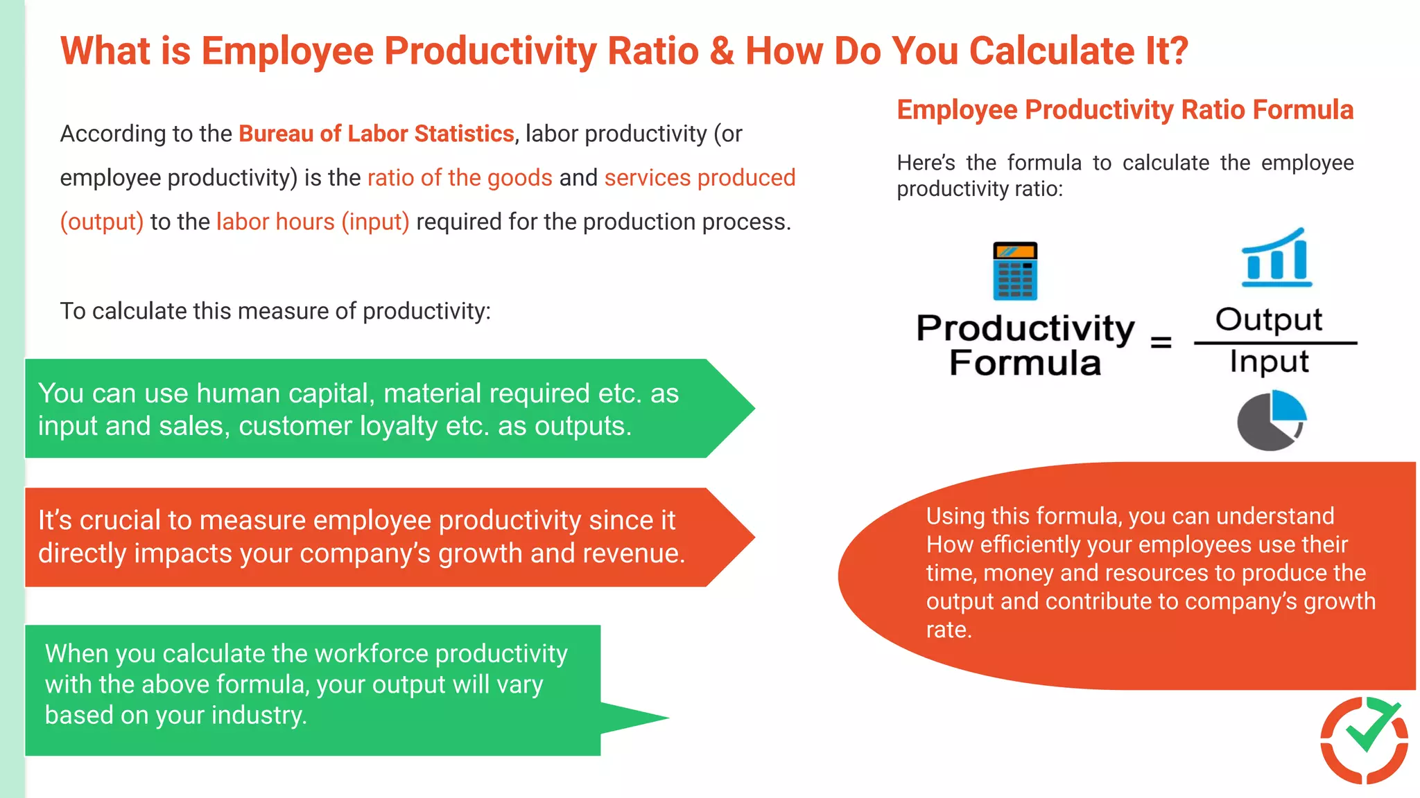 What is employee productivity ratio & How do you Calculate it | PDF