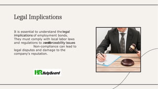 What is Employment Bond, What is a Contract of Employment | PPT