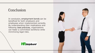 What is Employment Bond, What is a Contract of Employment | PPT