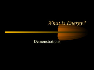 What Is Energy | PPT