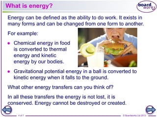 What is energy.ppt.pdf definiton of energy | PDF