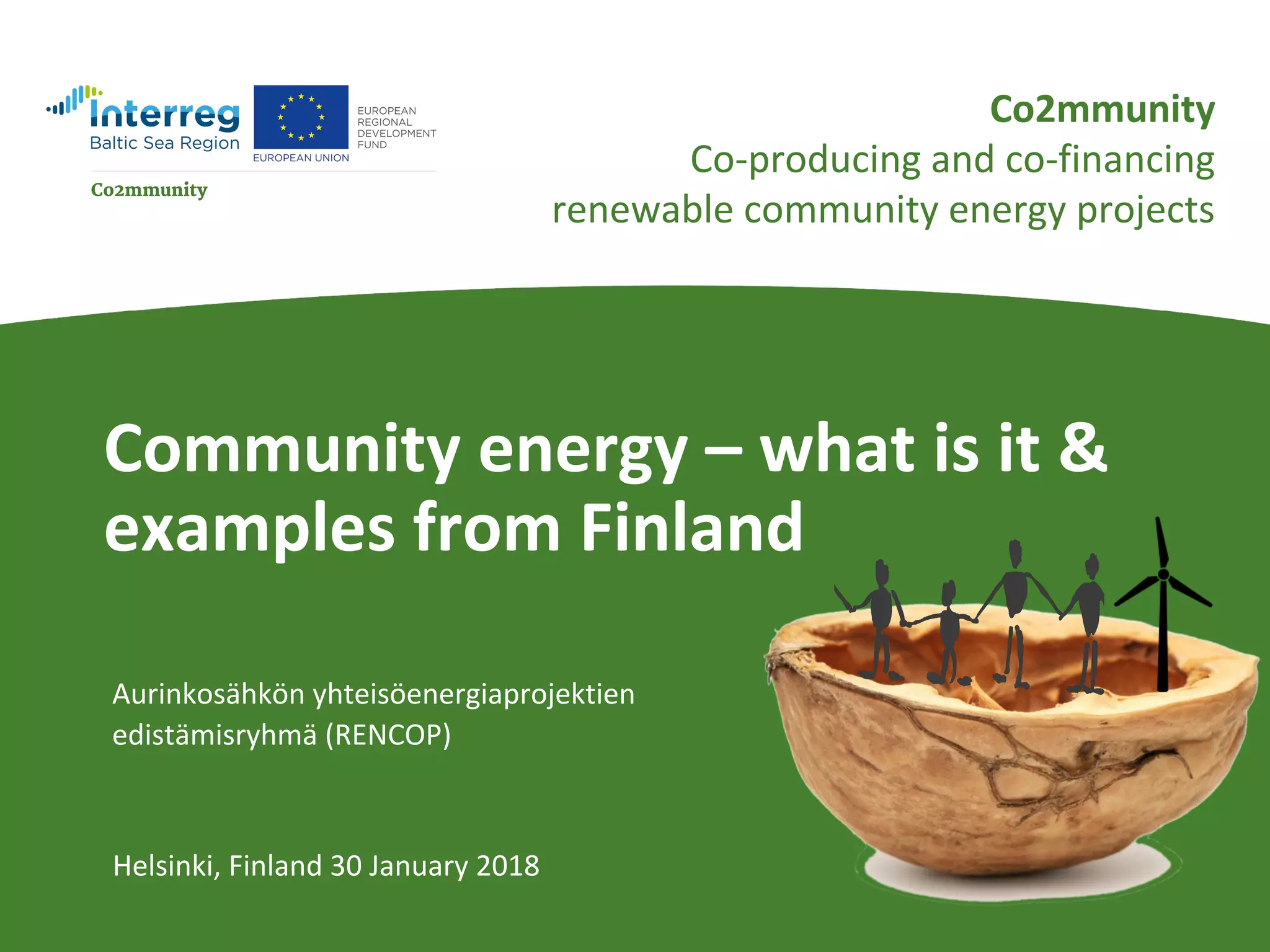 What is community energy and examples from Finland | PDF | Gas and ...