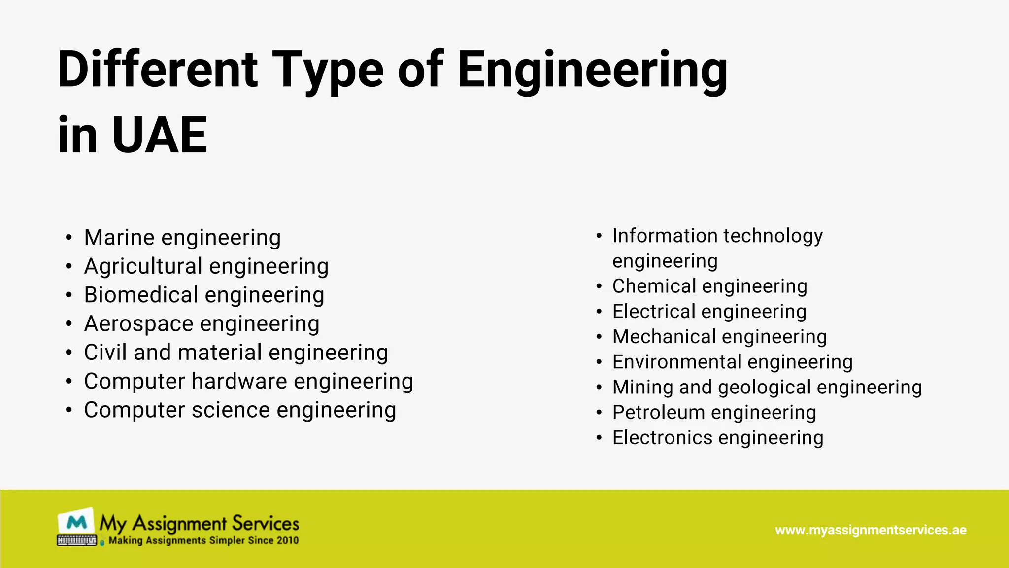 What is Engineering in UAE and What Does an Engineer Do ? | PPTX ...