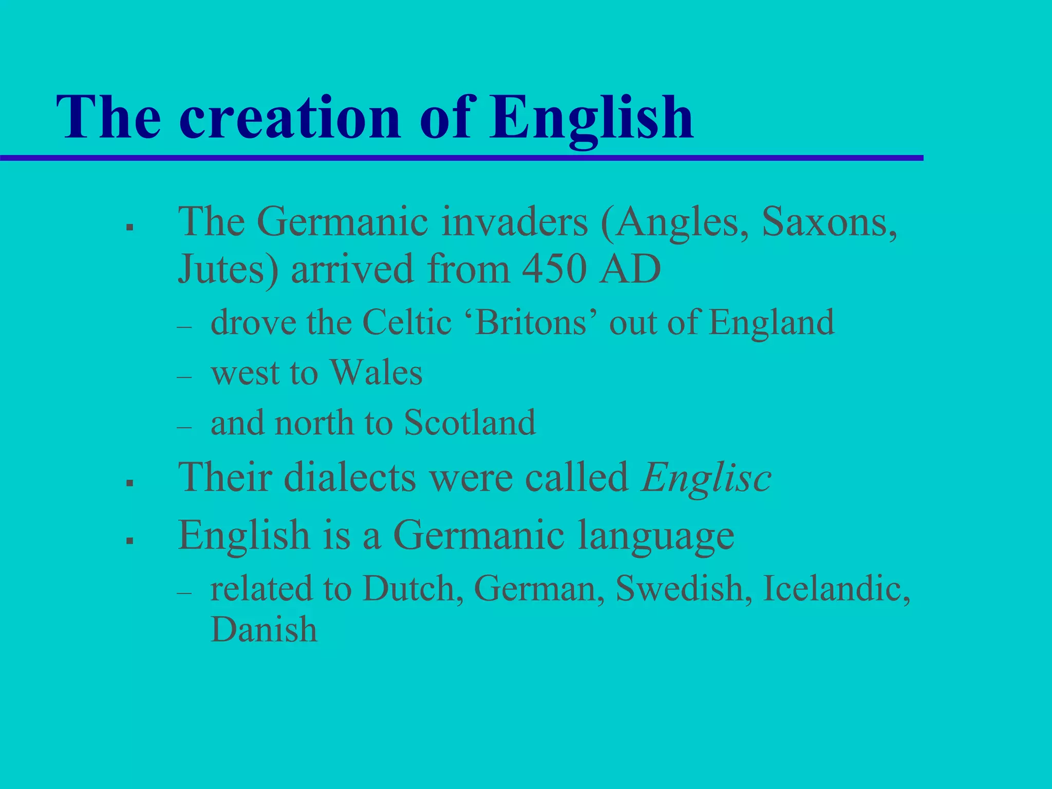 What is english; what is language (online new) | PPT