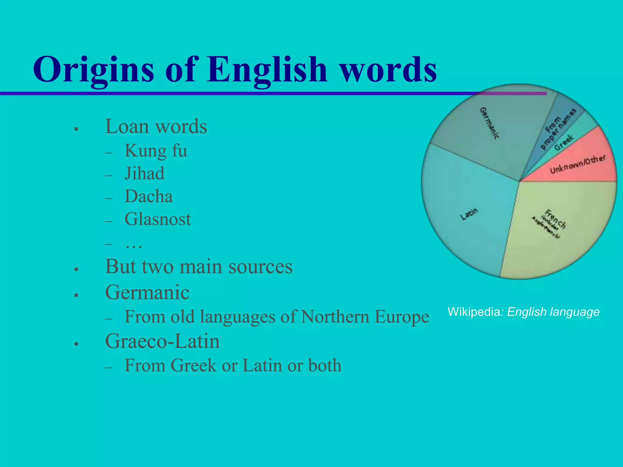 What is english; what is language (online new) | PPT