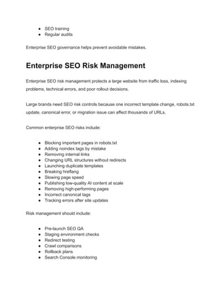 What Is Enterprise SEO? A Complete Guide to Scalable Search ...