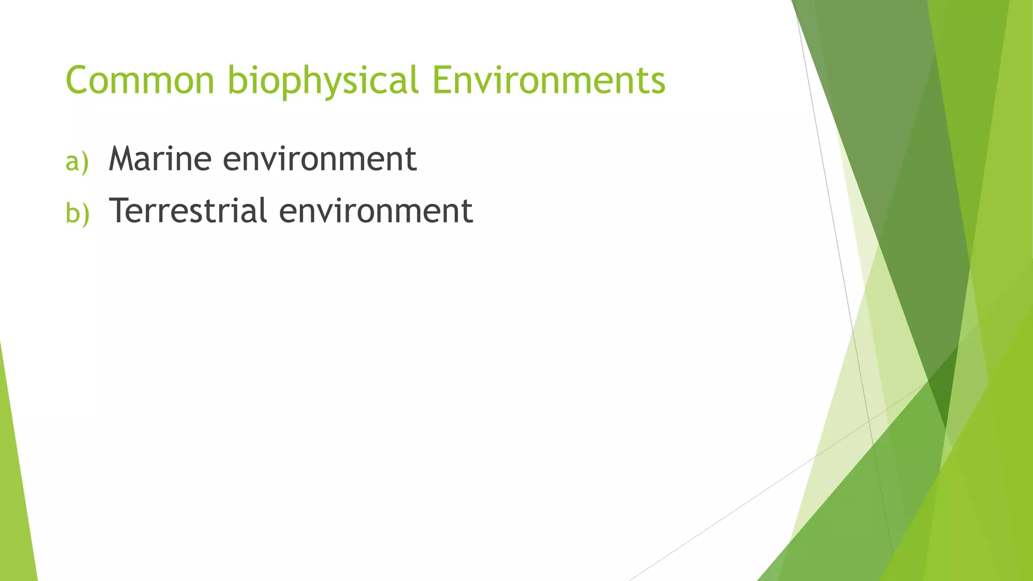 What is Environment? Types and components of environment. | PPTX