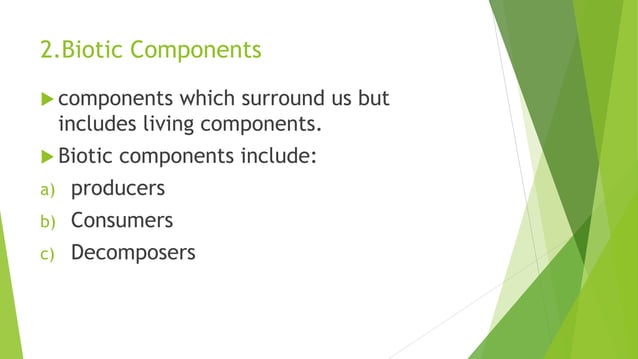 What is Environment? Types and components of environment. | PPTX