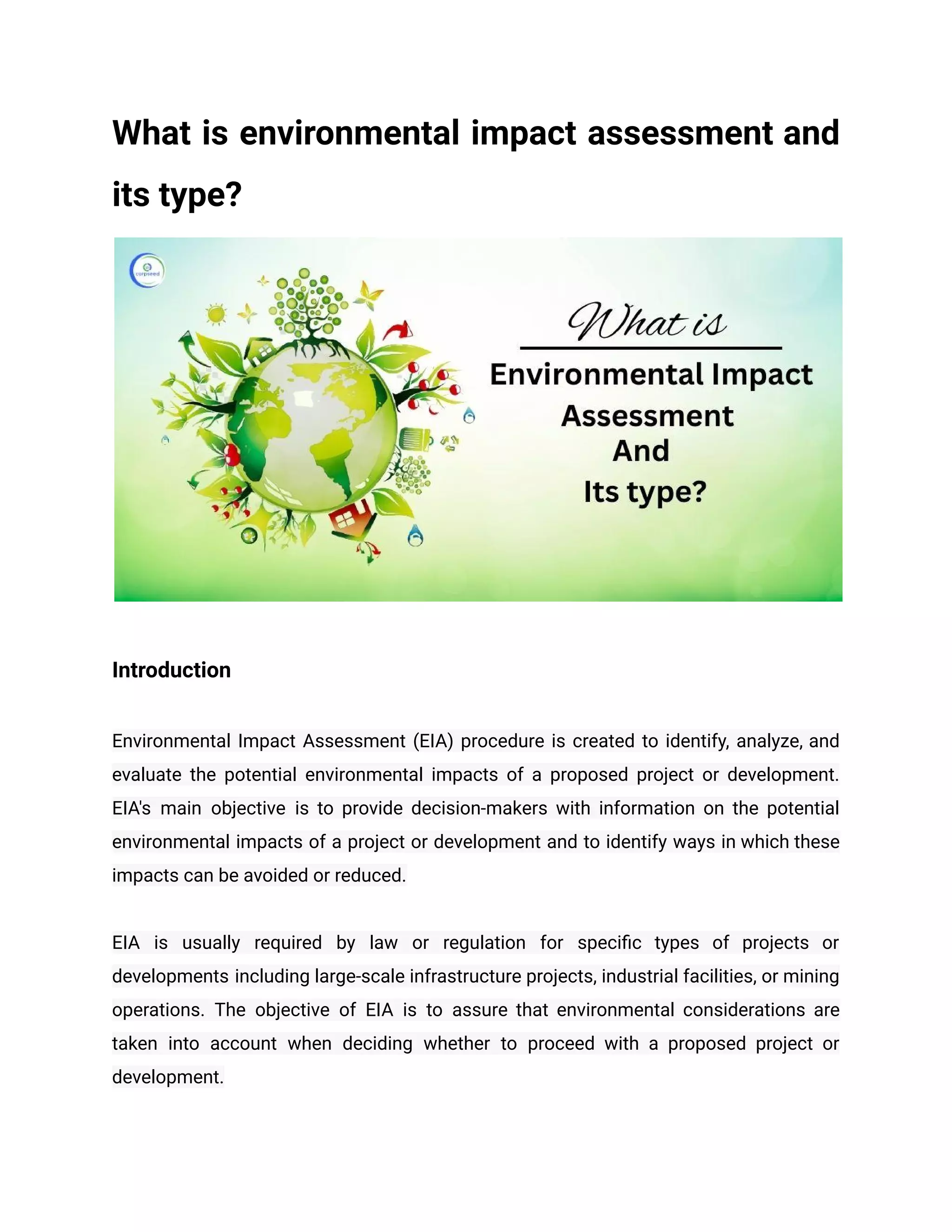 What is environmental impact assessment and its type_.pdf