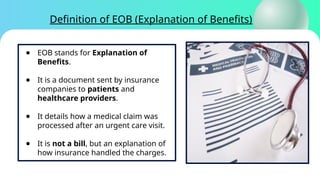 What is EOB in Urgent Care Medical Billing_.pptx