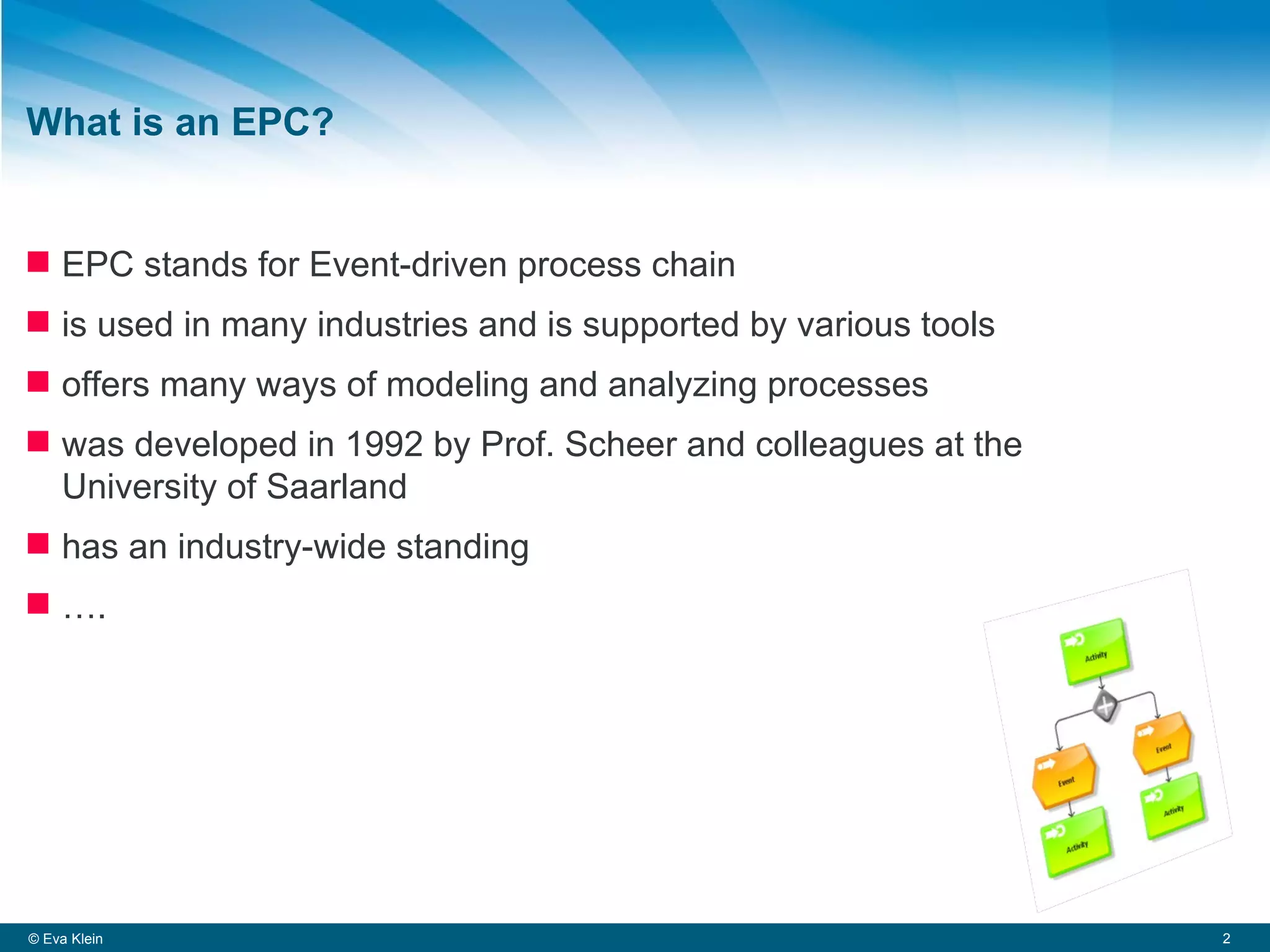 What is an event-driven process chain? | PPT