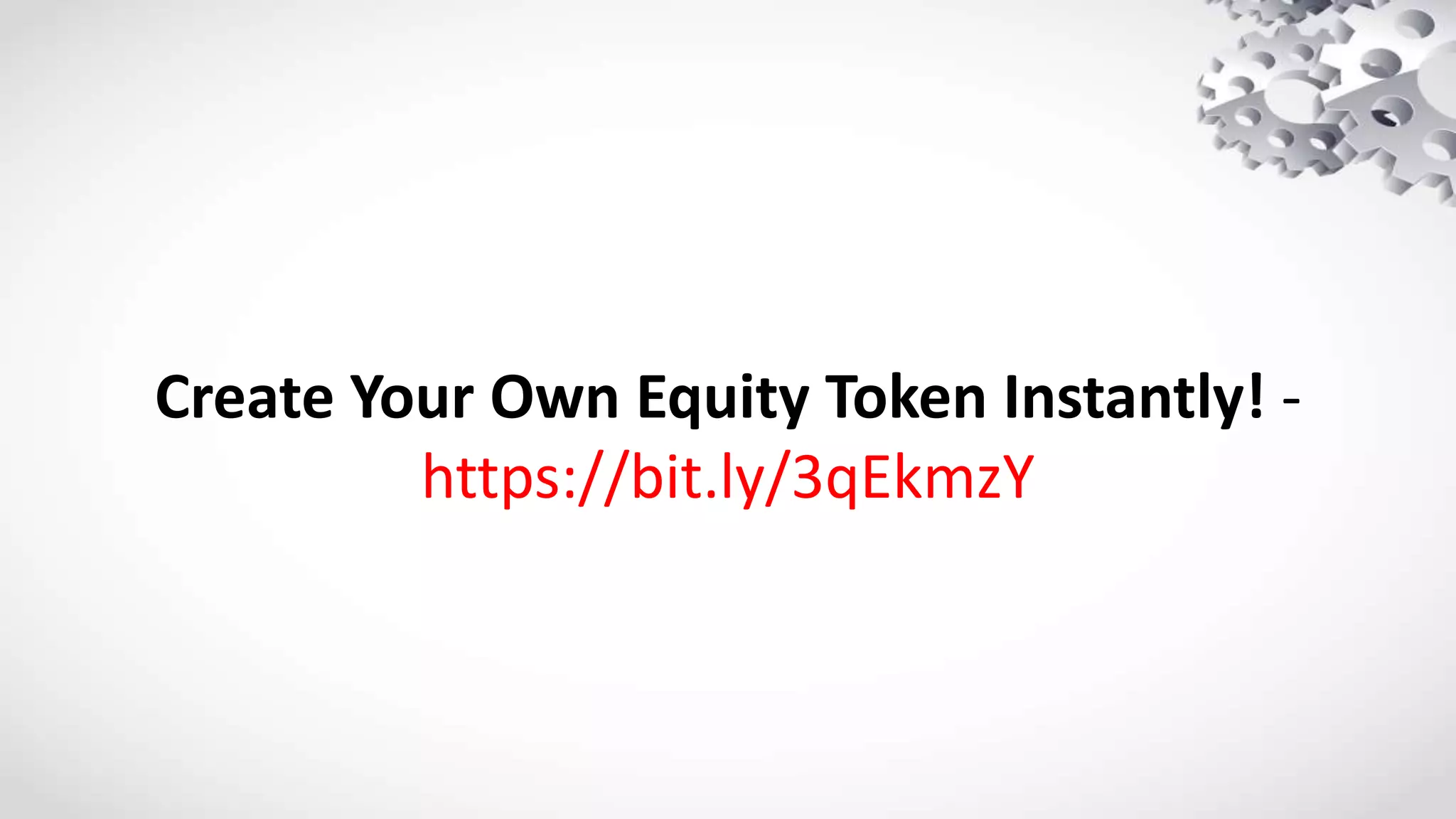 What is equity token | PPTX