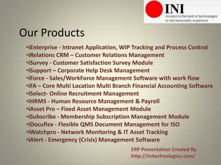 What is erp ? | PPTX