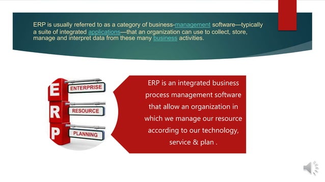 What is erp | PPT