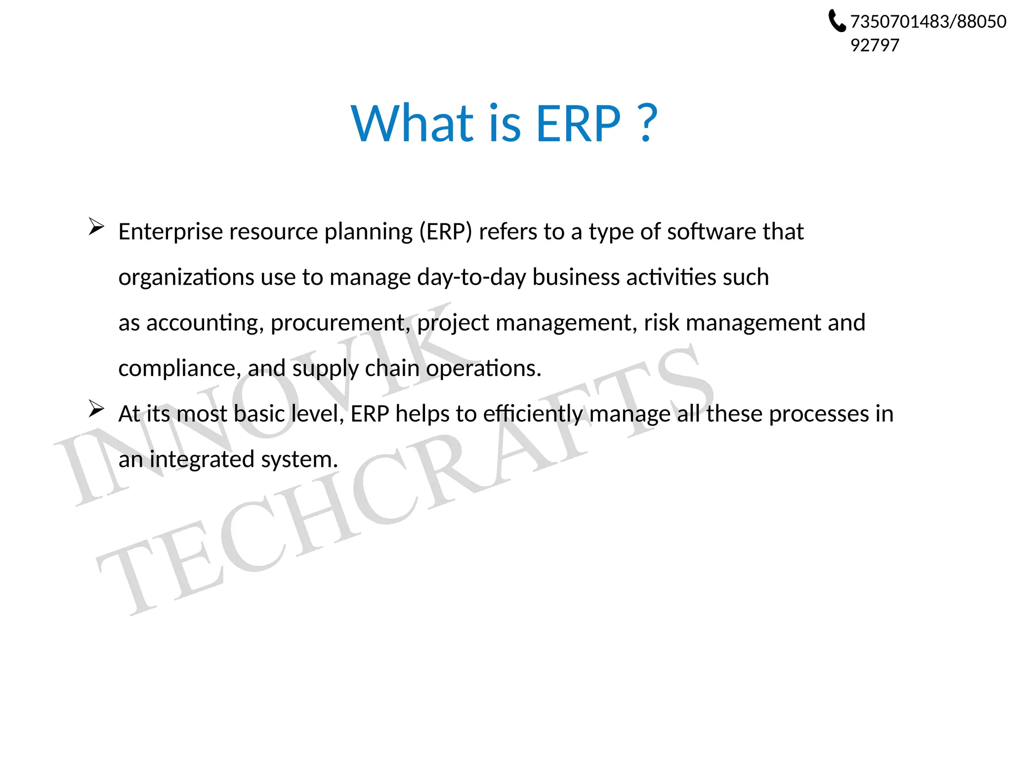 What is ERP? Avaialble ERP tool in markets.pptx