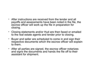 What Is Escrow | PPT