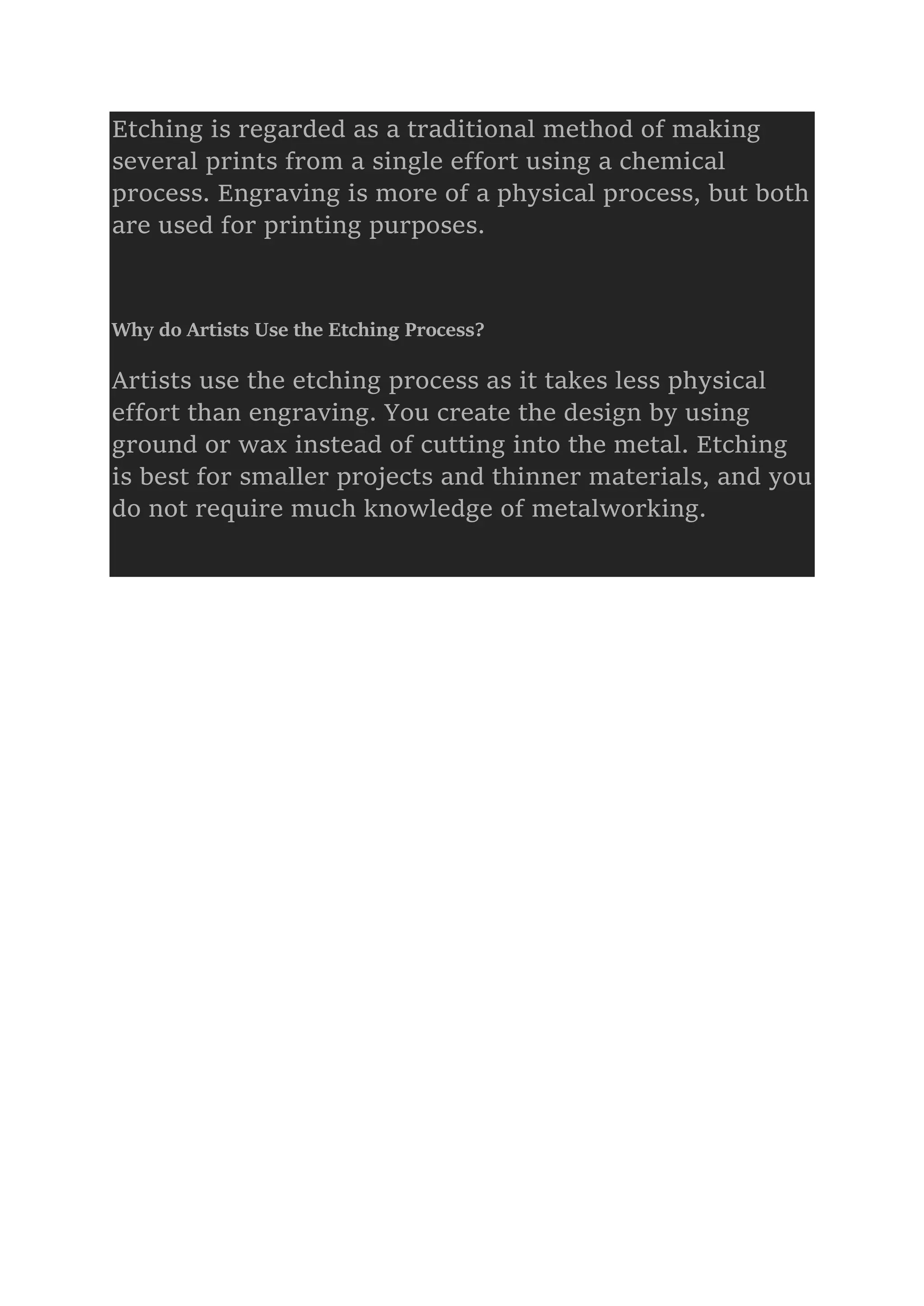 What Is Etching in Art.docx
