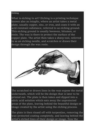 What Is Etching in Art.docx