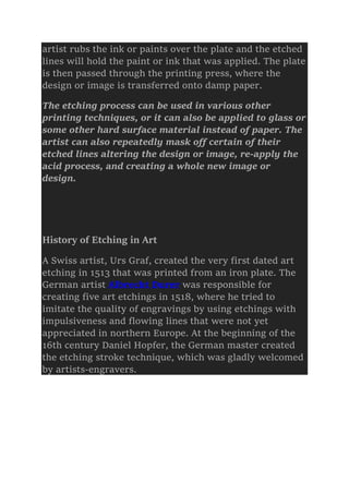 What Is Etching in Art.docx