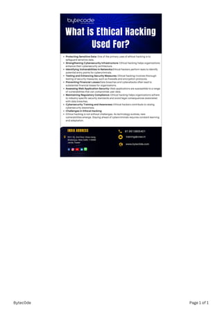 What is ethical hacking used for.pdf