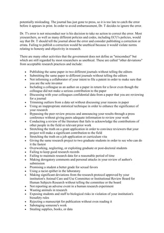 What is ethics in research peep | PDF