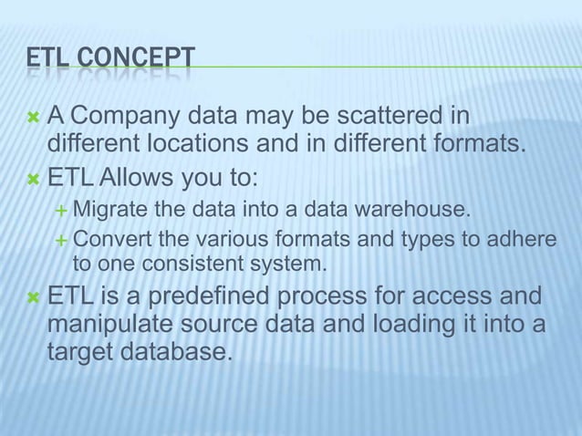 What is ETL? | PPTX