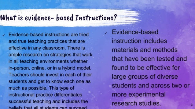 What is Evidence-base....pptx | Educational Assessment | Education