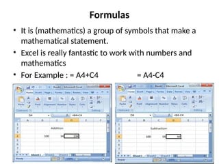 What is Excel and introduction excel training | PPTX