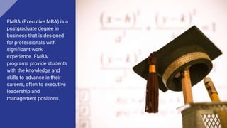 What is Executive MBA? | PPT