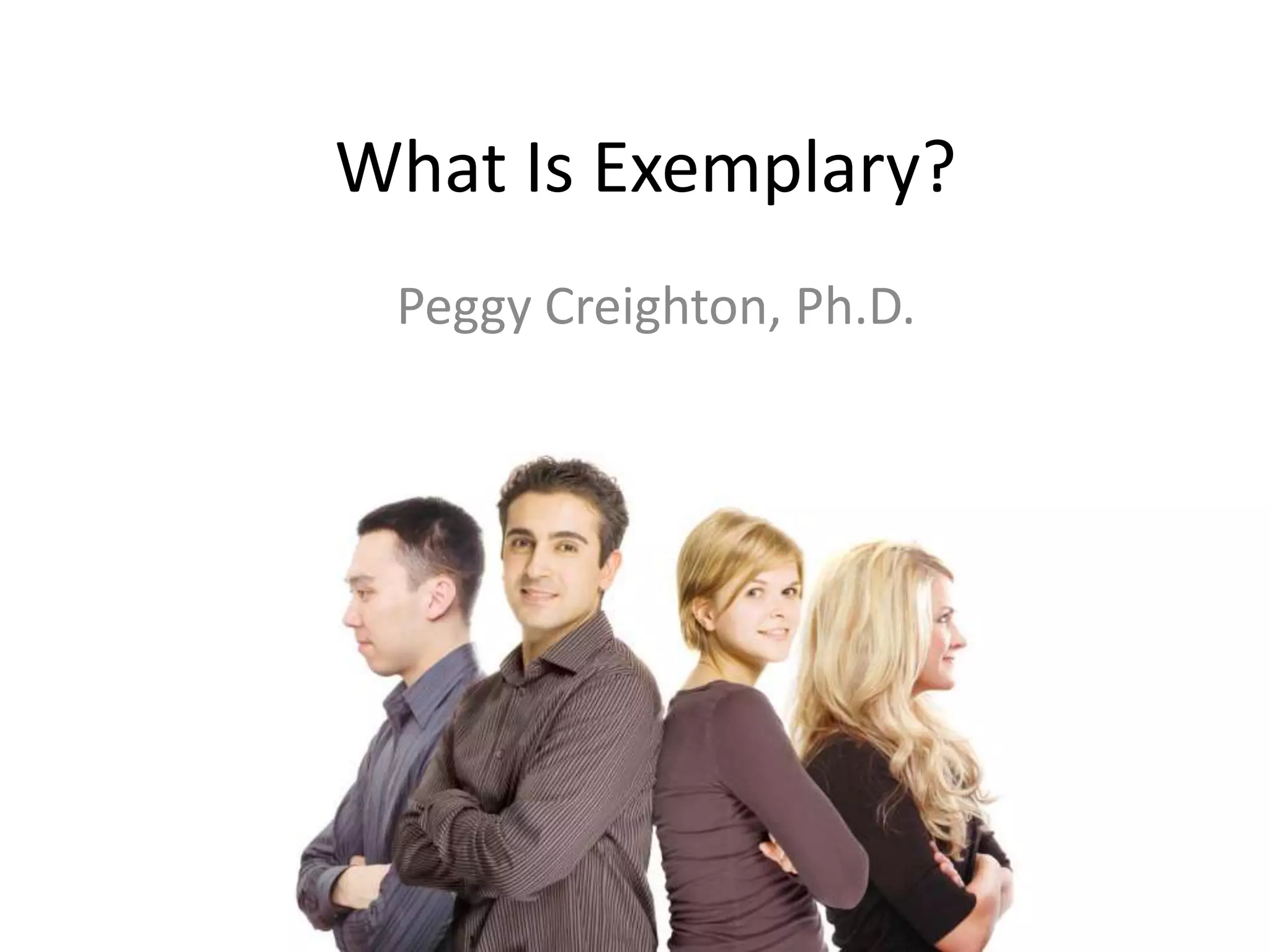 What is Exemplary? | PPTX