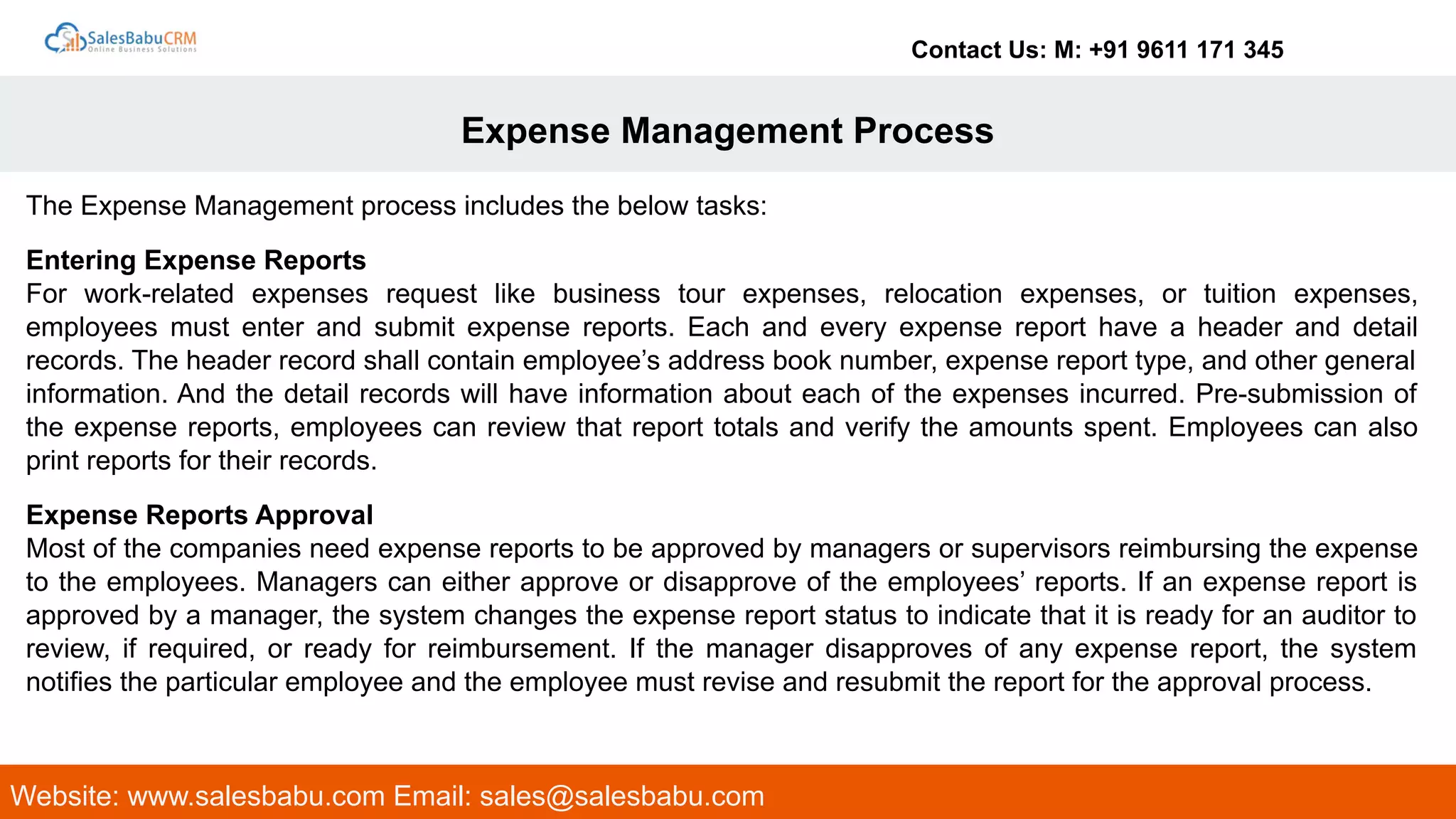 What is expense management | PDF