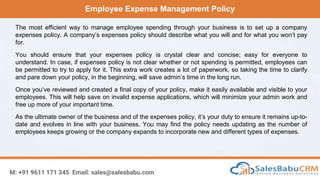 What is expense management | PPTX