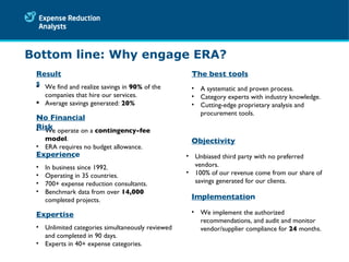 What Is Expense Reduction Analysts Linkedin Powerpoint | PPT
