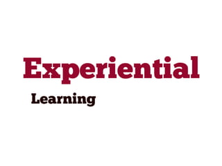 What is Experiential Learning | PPTX